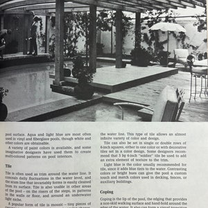 Sunset Swimming Pools 1970 Design Landscape Maintenance Vintage Mid ...