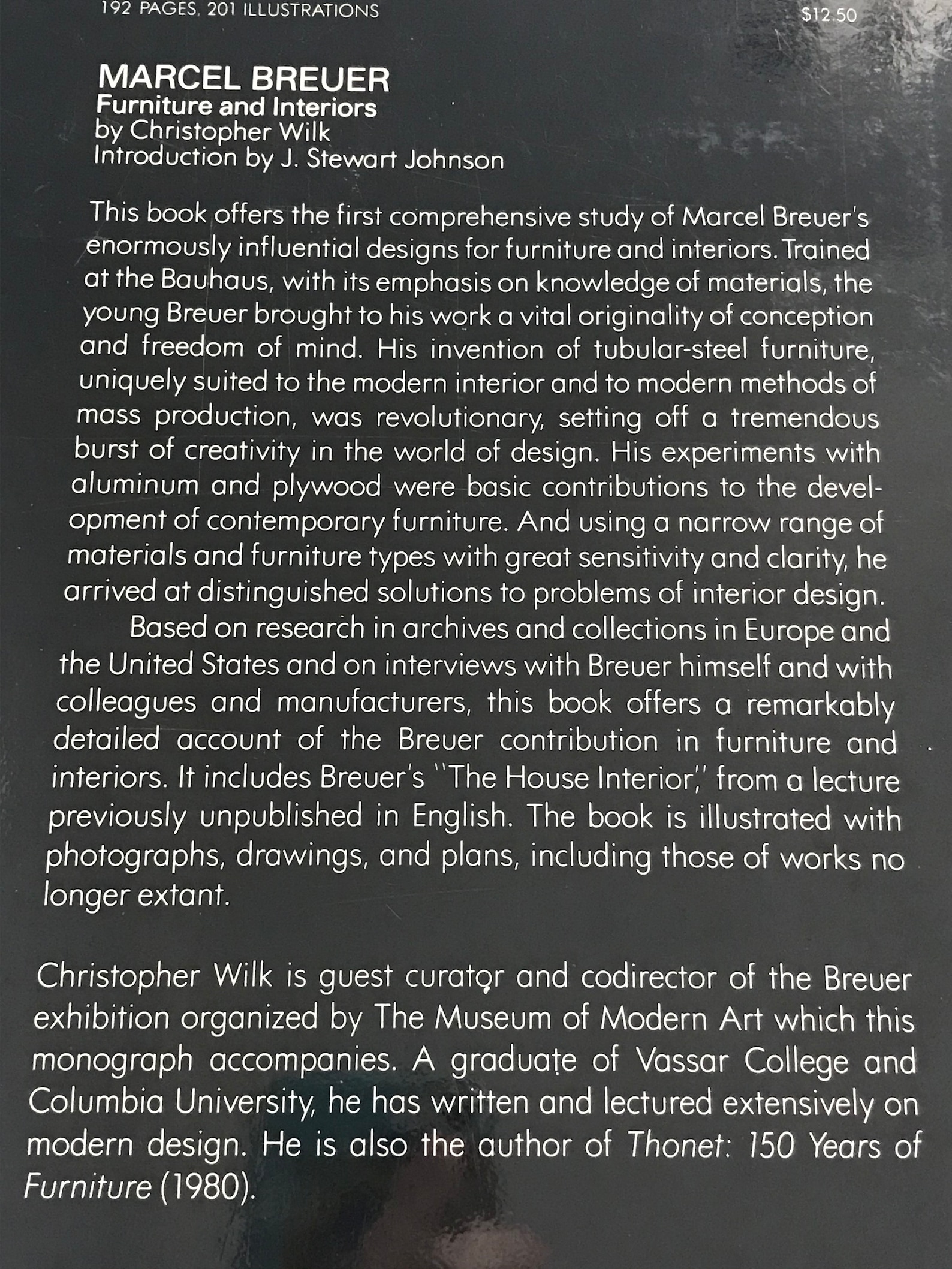 Marcel Breuer Furniture & Interiors Book, Mid-century Modern Design ...