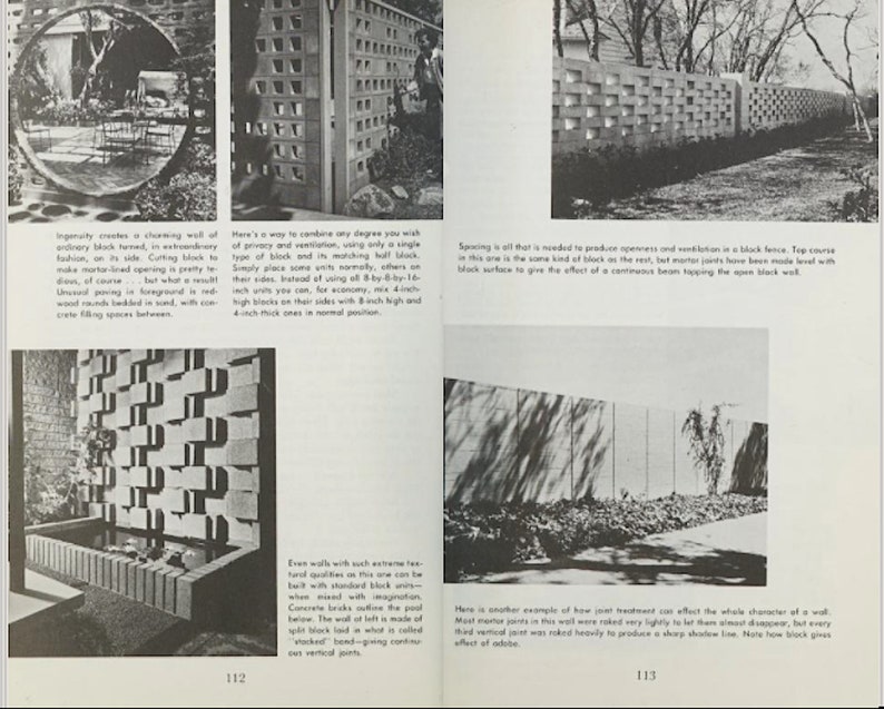 How to Work With Concrete and Masonry Darrell Huff 1968 Mid - Etsy
