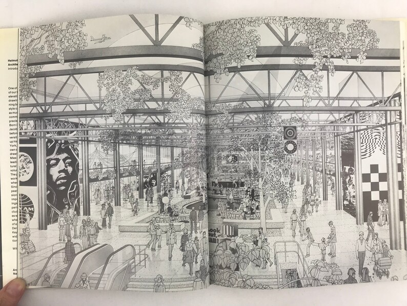 Architectural Drawings 1968-1976 Helmut Jacoby Mid Century - Etsy