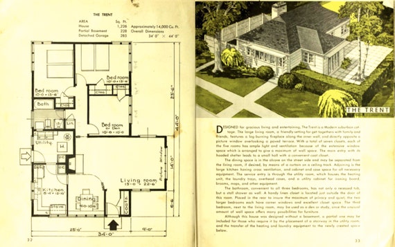 Old House Plan Book