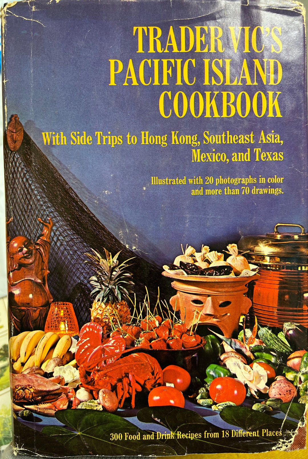 Trader Vic's Pacific Island Cookbook 1968 Vintage Recipes Tiki Drinks ...