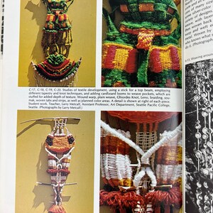 Weaving is Fun Jean Wilson 1971 Guide Yarn Basket Cloth Tapestry Mid ...
