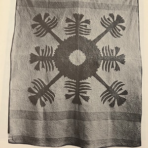 Hawaiian Quilting on Kauai Vintage Hawaii Quilt Design Book Kauai ...