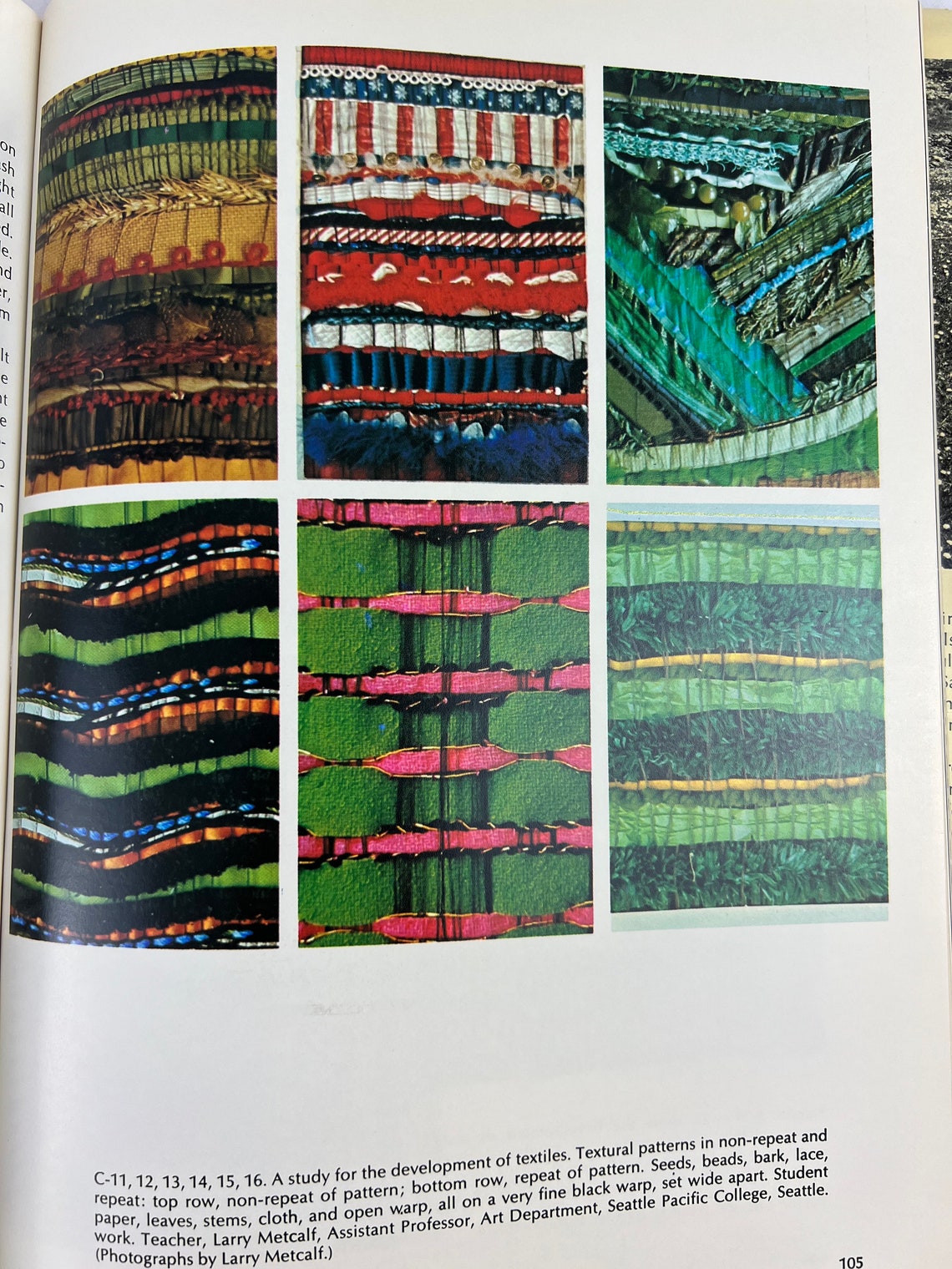 Weaving is Fun Jean Wilson 1971 Guide Yarn Basket Cloth Tapestry Mid ...