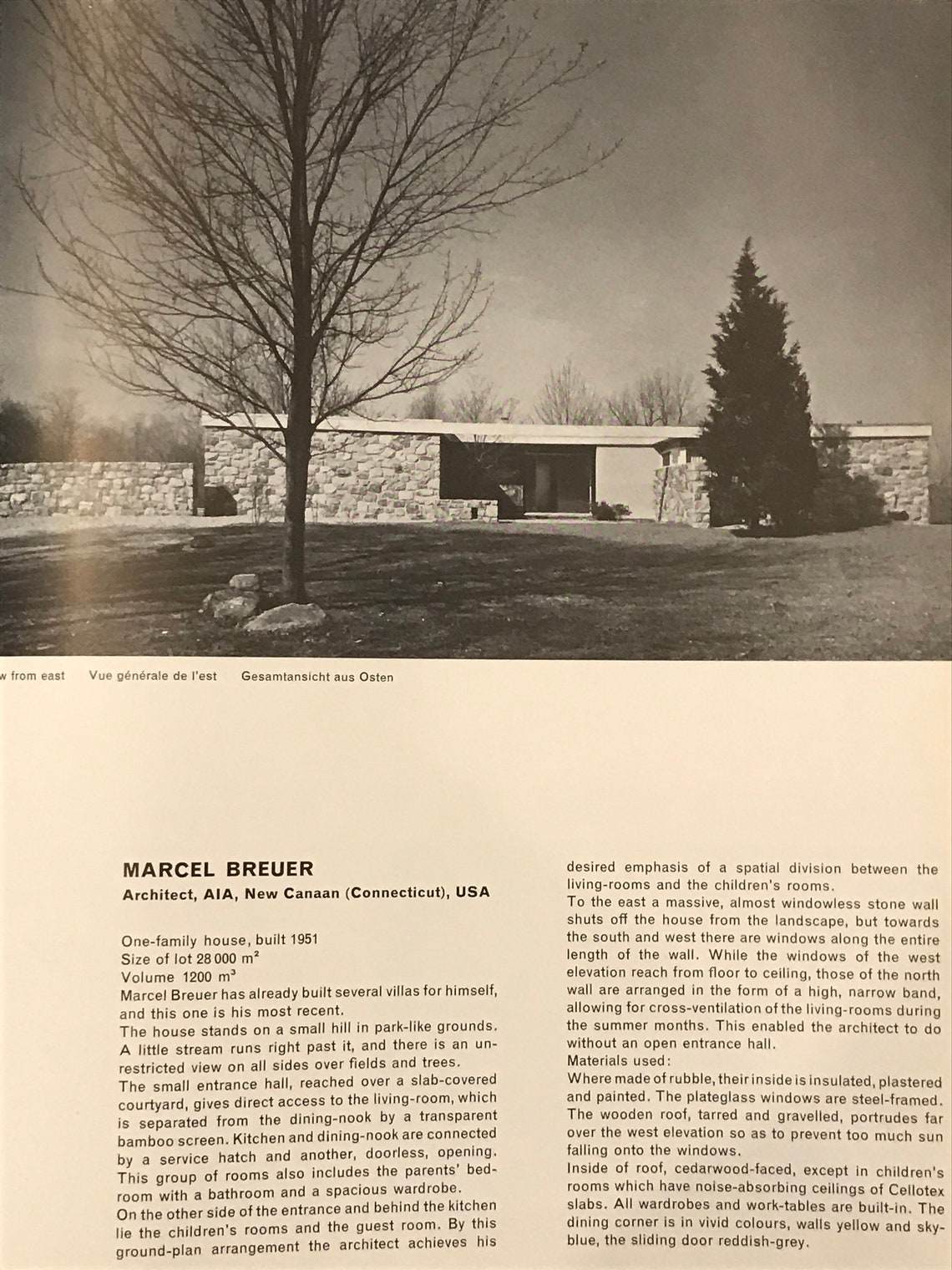 ARCHITECTS' HOMES by Robert Winkler 1955 Mid Century - Etsy