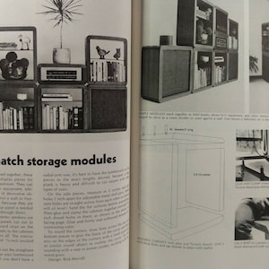 Furniture You Can Make A Sunset Book 1971 Mid Century Modern Build ...