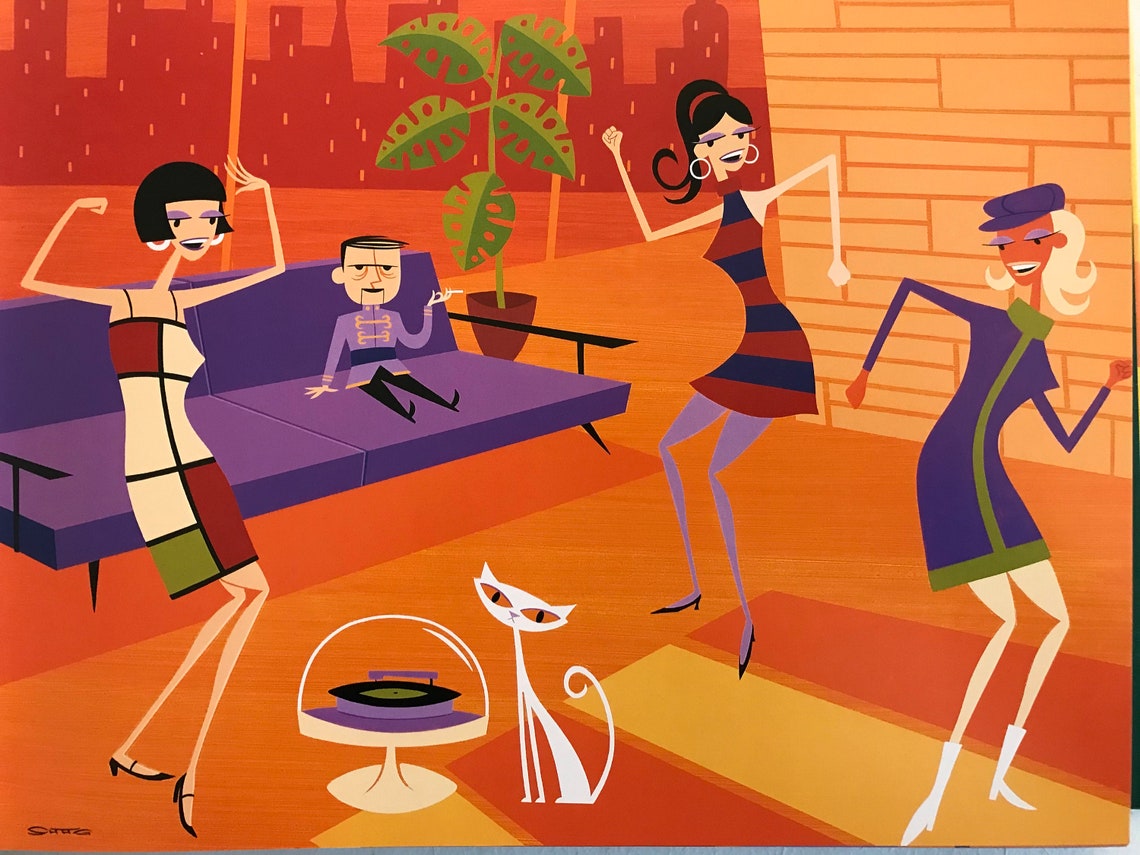 Shag: the Art of Josh Agle 2005 First Edition Mid Century Modern Tiki ...