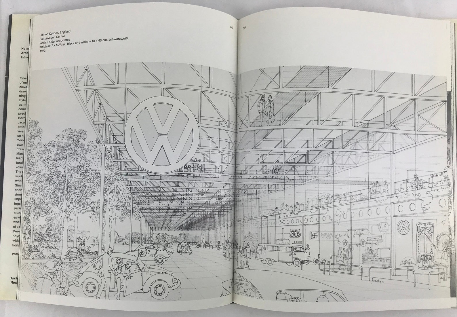 Architectural Drawings 1968-1976 Helmut Jacoby Mid Century - Etsy