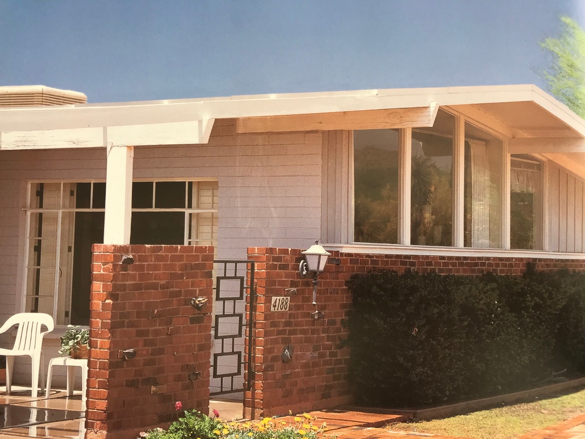 The Ranch House Alan Hess 2004 Mid Century Modern Home - Etsy