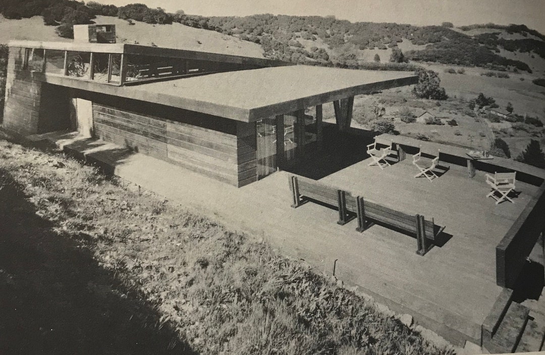 Sunset Ideas for Hillside Homes 1953 First Edition Vintage MID CENTURY ...