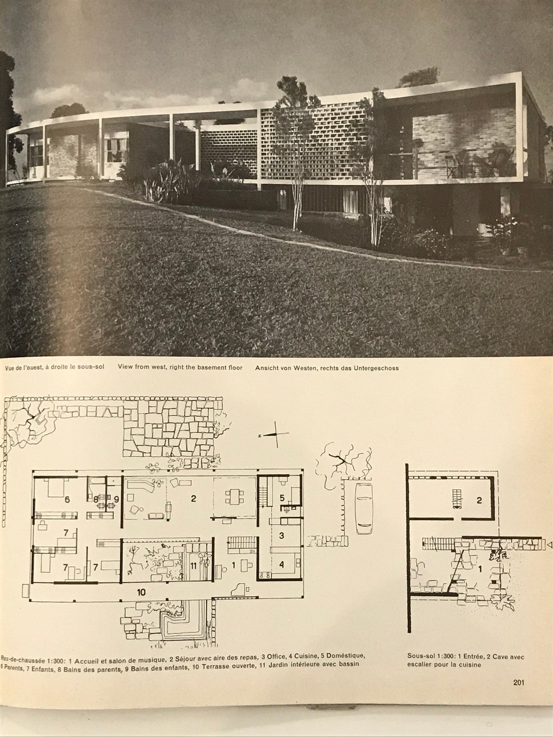 ARCHITECTS' HOMES by Robert Winkler 1955 Mid Century | Etsy