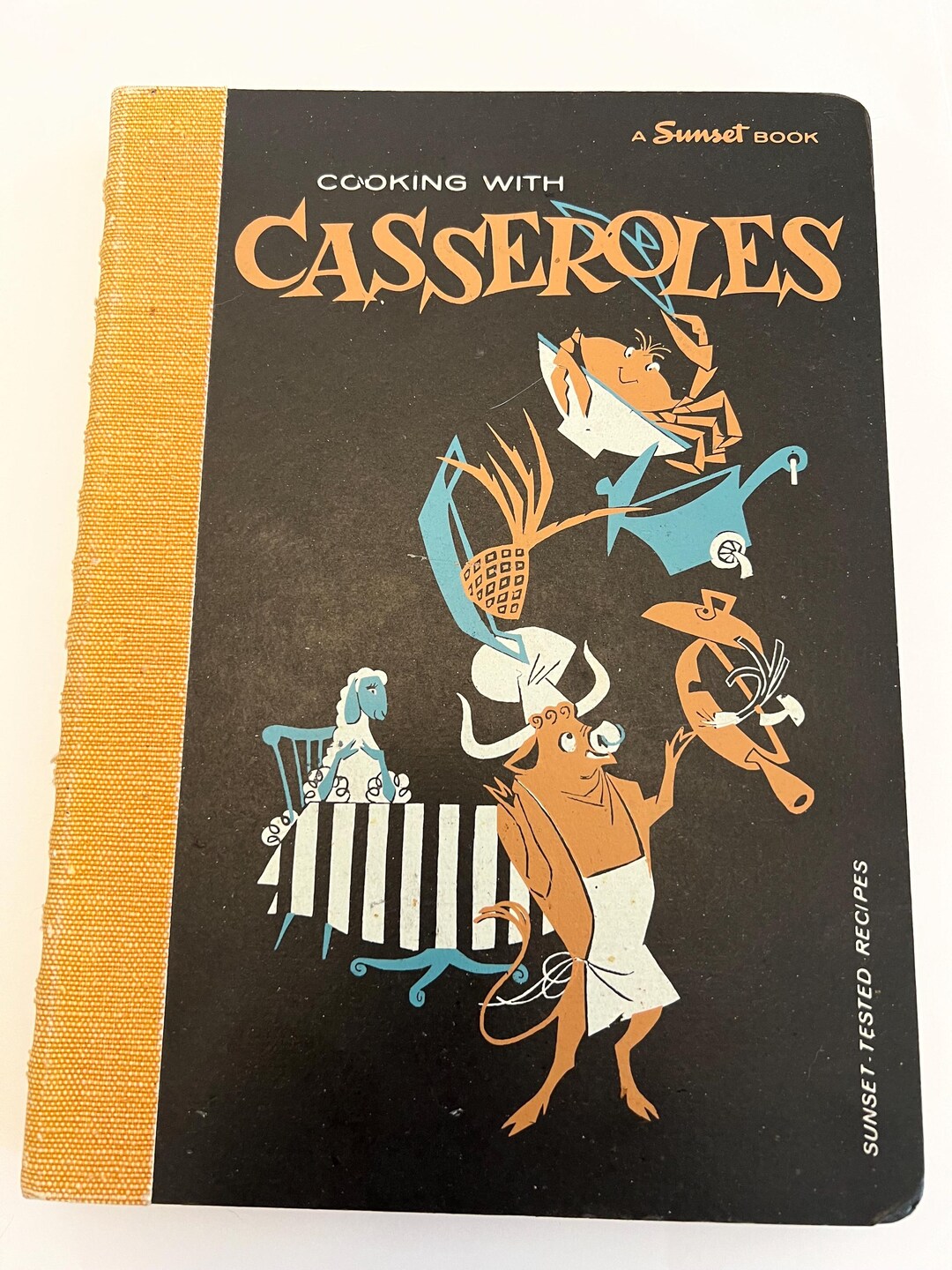 Cooking With Casseroles 1959 Vintage Cookbook A Sunset Cook Book 50s - Etsy