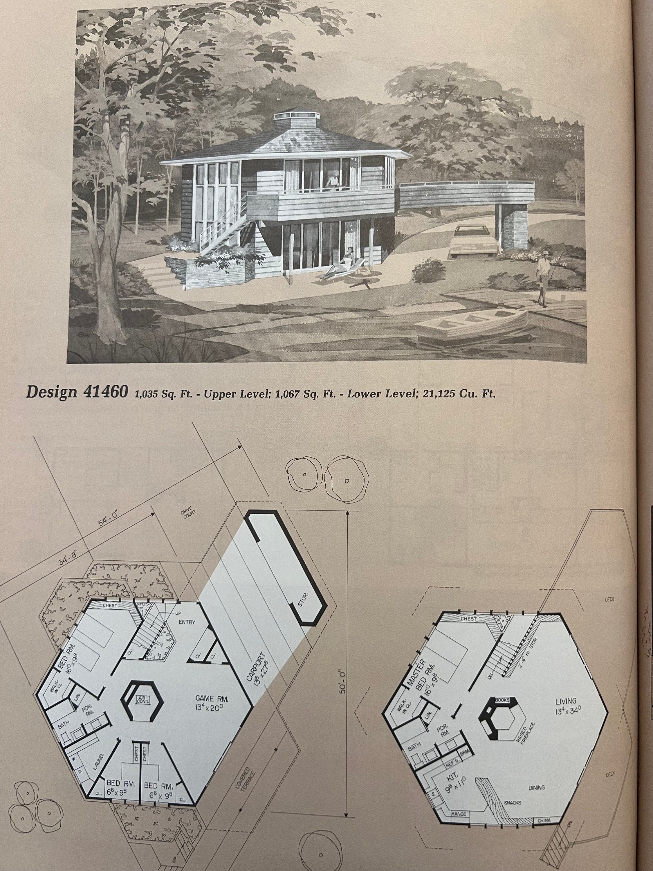 Multi-level Homes Split Level Bi-level Hillside Designs Vintage Home ...