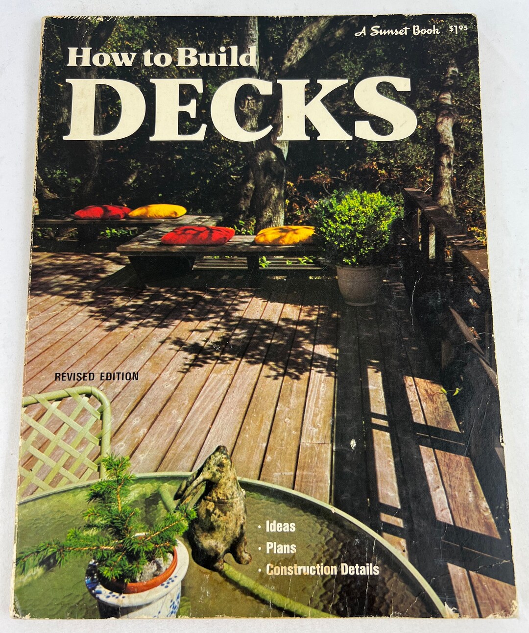 How to Build Decks 1973 Vintage Sunset Book Mid Century Modern Design ...