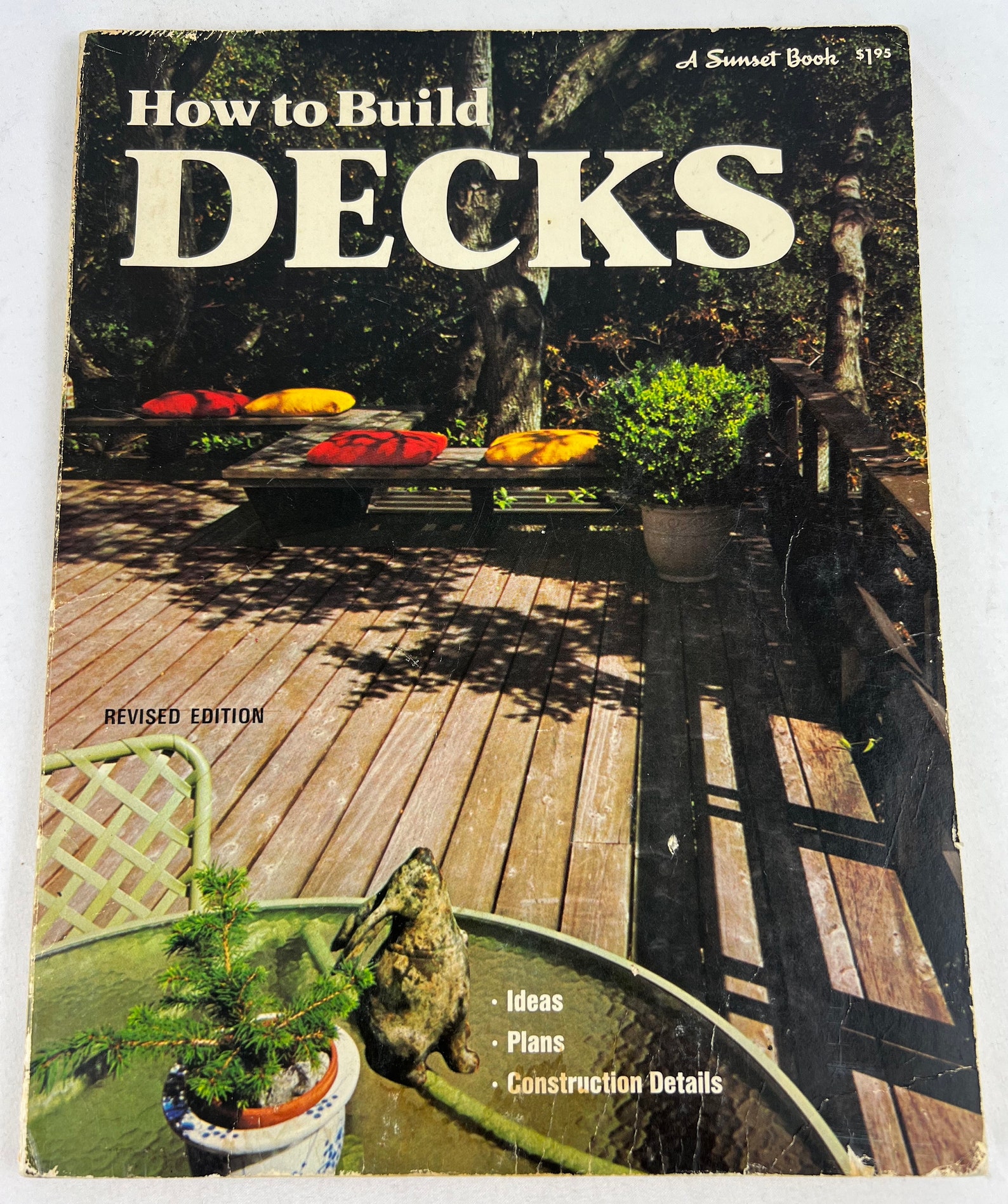 How to Build Decks 1973 Vintage Sunset Book Mid Century Modern - Etsy