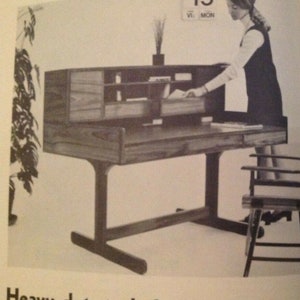 Furniture You Can Make A Sunset Book 1971 Mid Century Modern Build ...