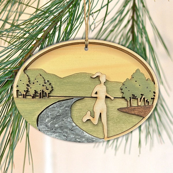 Runner Ornament - Etsy