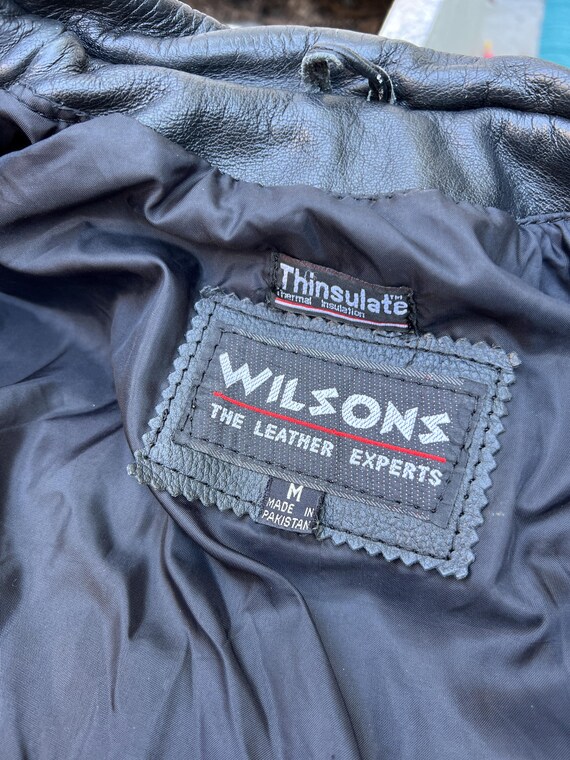 Vintage Wilsons Leather Motorcycle Jacket - Gem