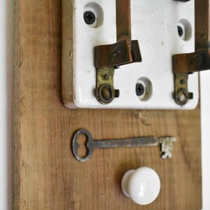 One of a Kind Vintage Key Holder / Antique Decor / Key Holder ...