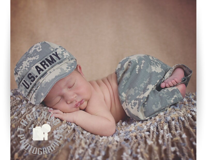 Air Force Inspired Baby Military SET ABU Camo - Etsy