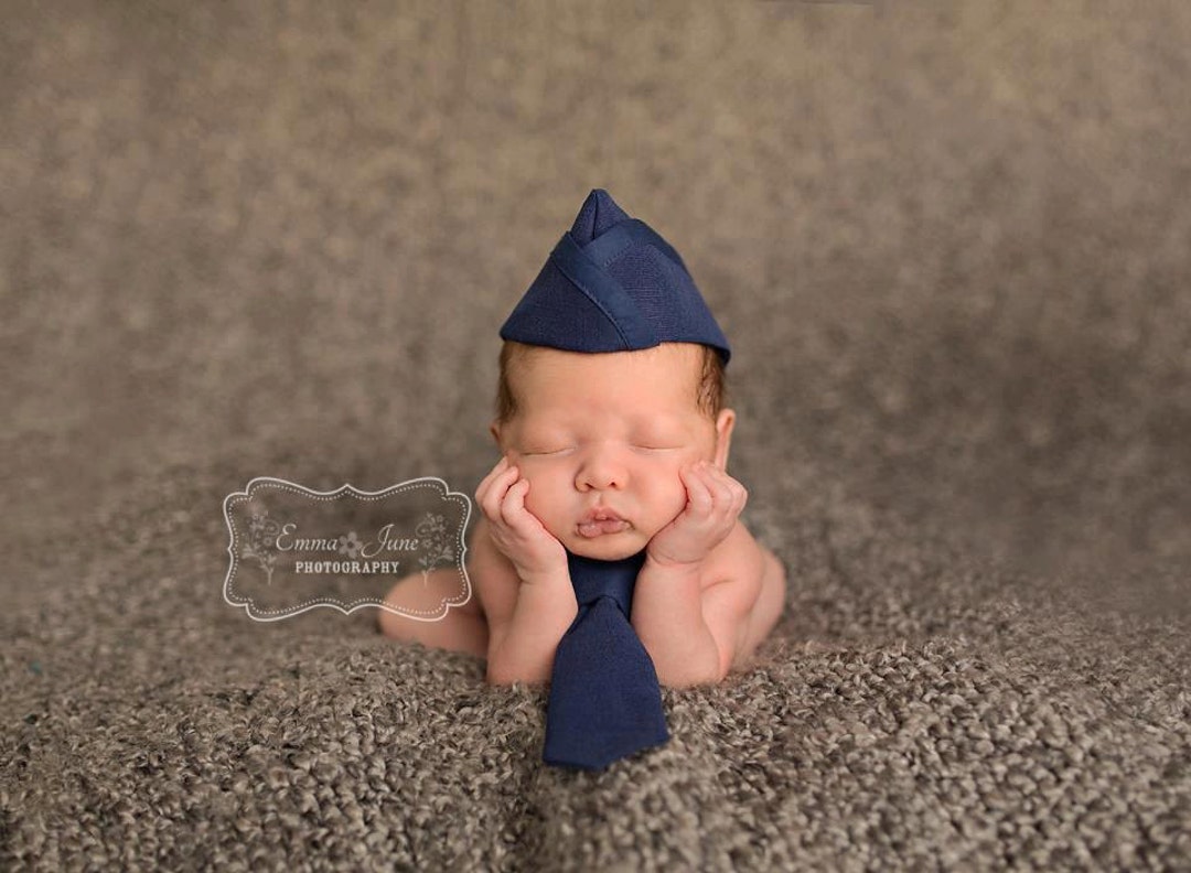 Infant Flight Cap With Tie Set, Air Force Flight Cap, Air Force Baby ...