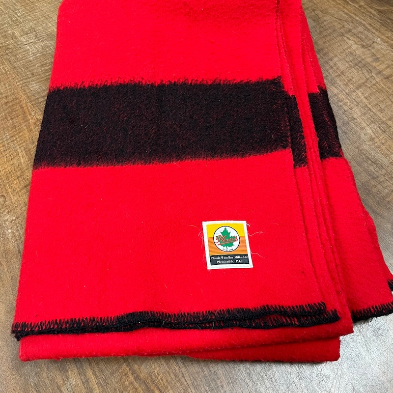 Striped Wool Blanket - Etsy