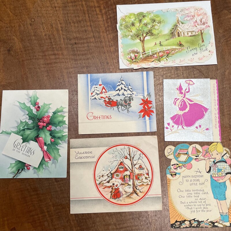 1940s Greeting Card - Etsy