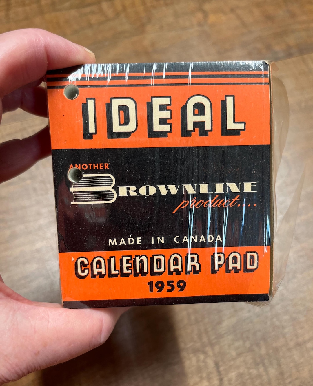 Ideal Calendar Pad for 1959 - New Old Stock - Etsy