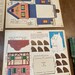 1940s Christmas Village Punch Out and Build Set Vintage Wallis Rigby ...