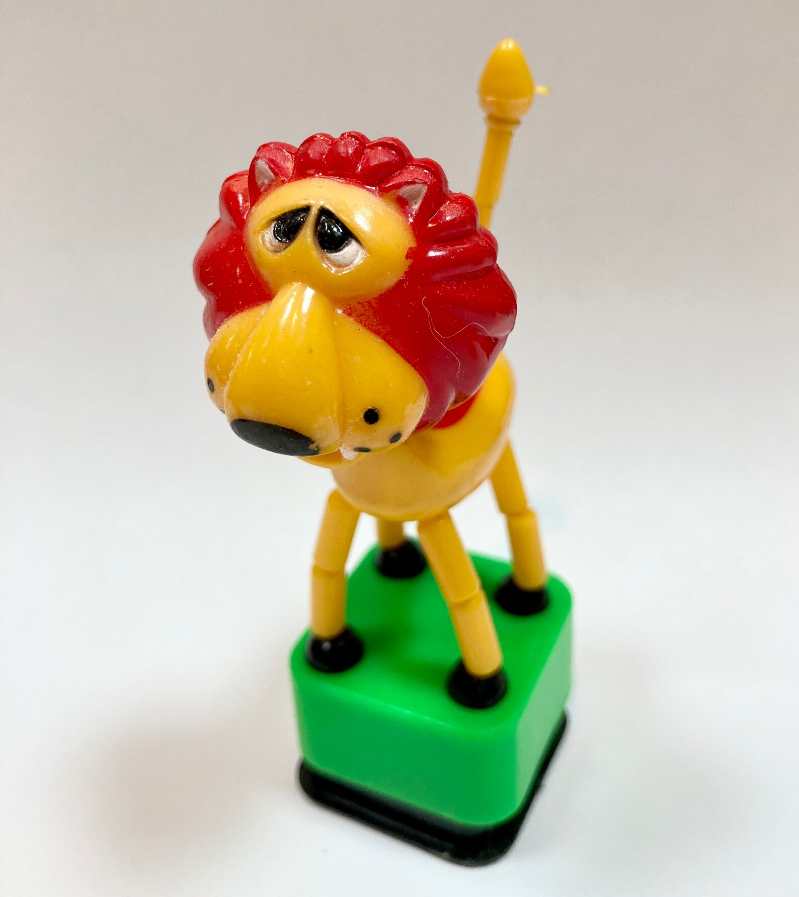 Vintage Animal Push Puppets 1970s Made in Hong Kong Plastic | Etsy