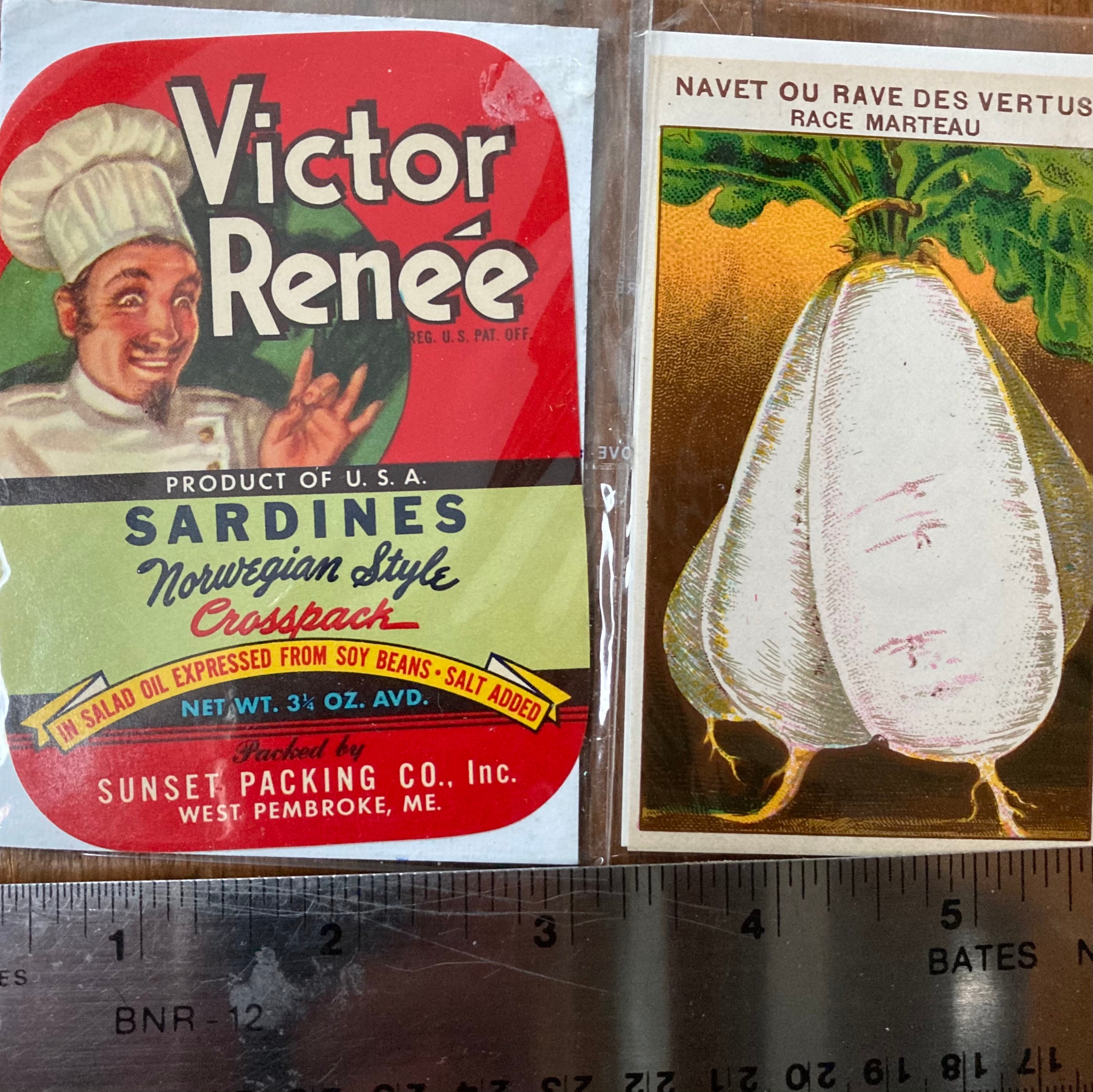 16 Vintage Food Labels Early 1900 Original Lithographed Food - Etsy UK