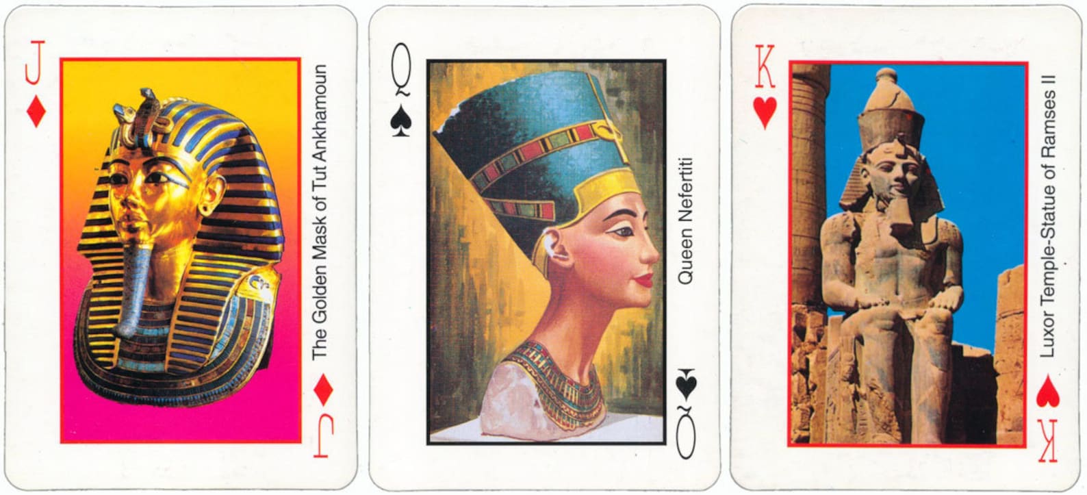 Pharaonic cards Souvenir of Egypt playing cards new old - Etsy.de