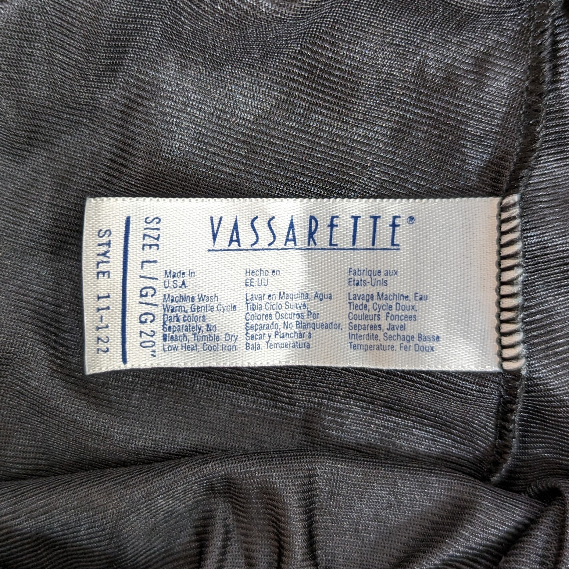 Vintage Vasarette Black Half Slip Size Medium Women's 1980s 80s - Etsy