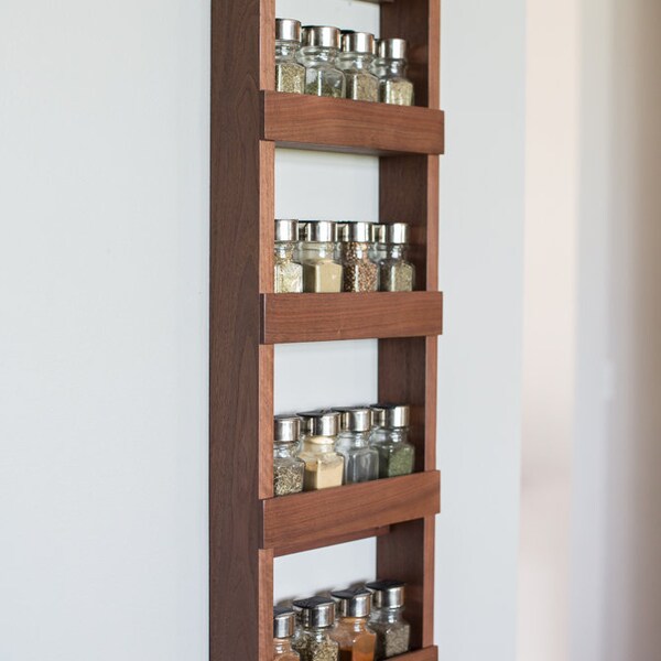 Wall Spice Rack - Etsy