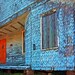 Abandoned House Art, Blue House Print, Bay St. Louis MS Art, MS Gulf ...