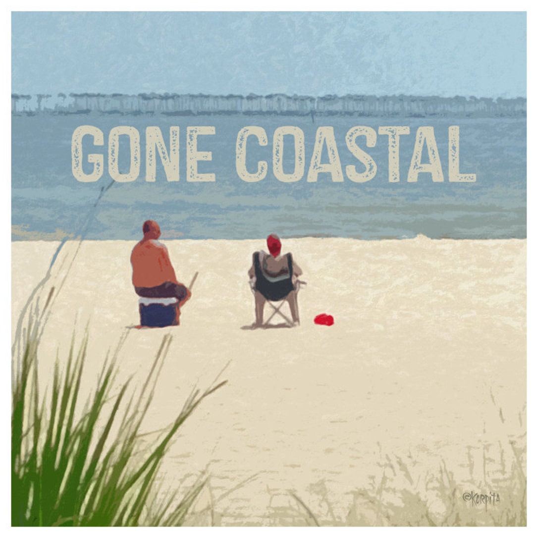 Funny Coastal Saying, Beach Quote, Seascape, Inspirational Seashore ...