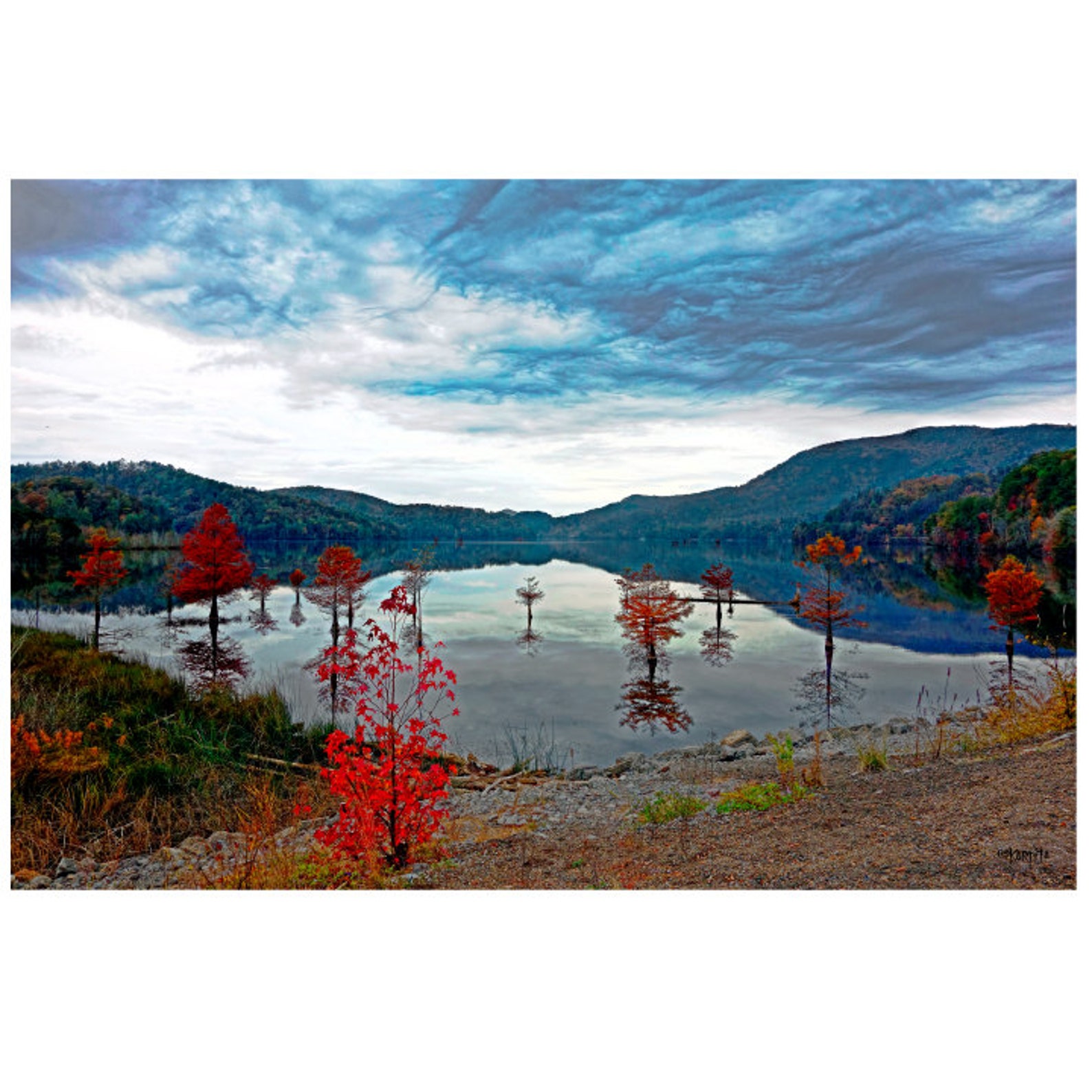 Surreal Landscape, Fall Landscape, Red Leaves, Autumn Scene, Fall ...
