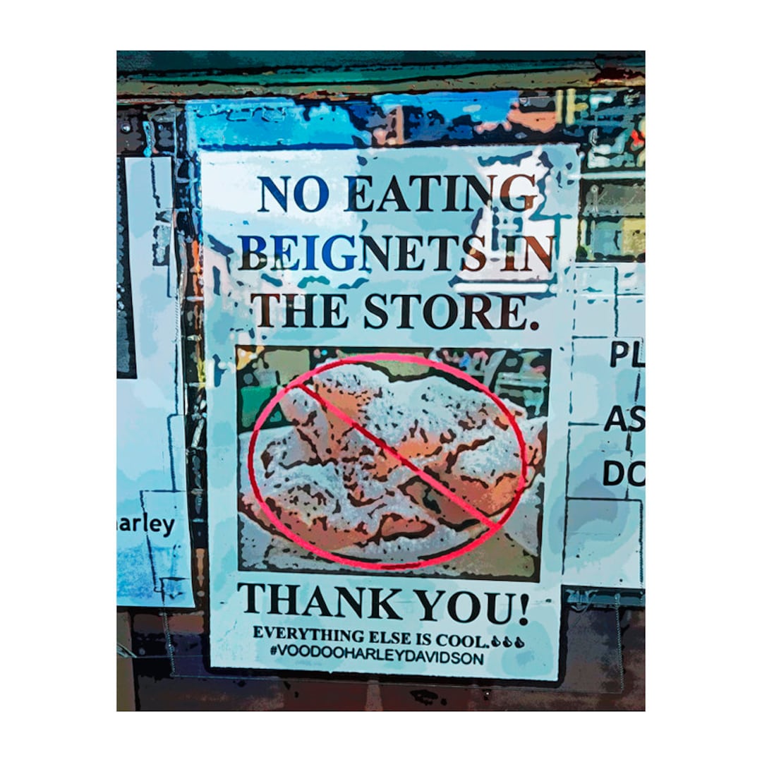 New Orleans Art, Beignet Art, French Quarter Scene, Christmas Print ...