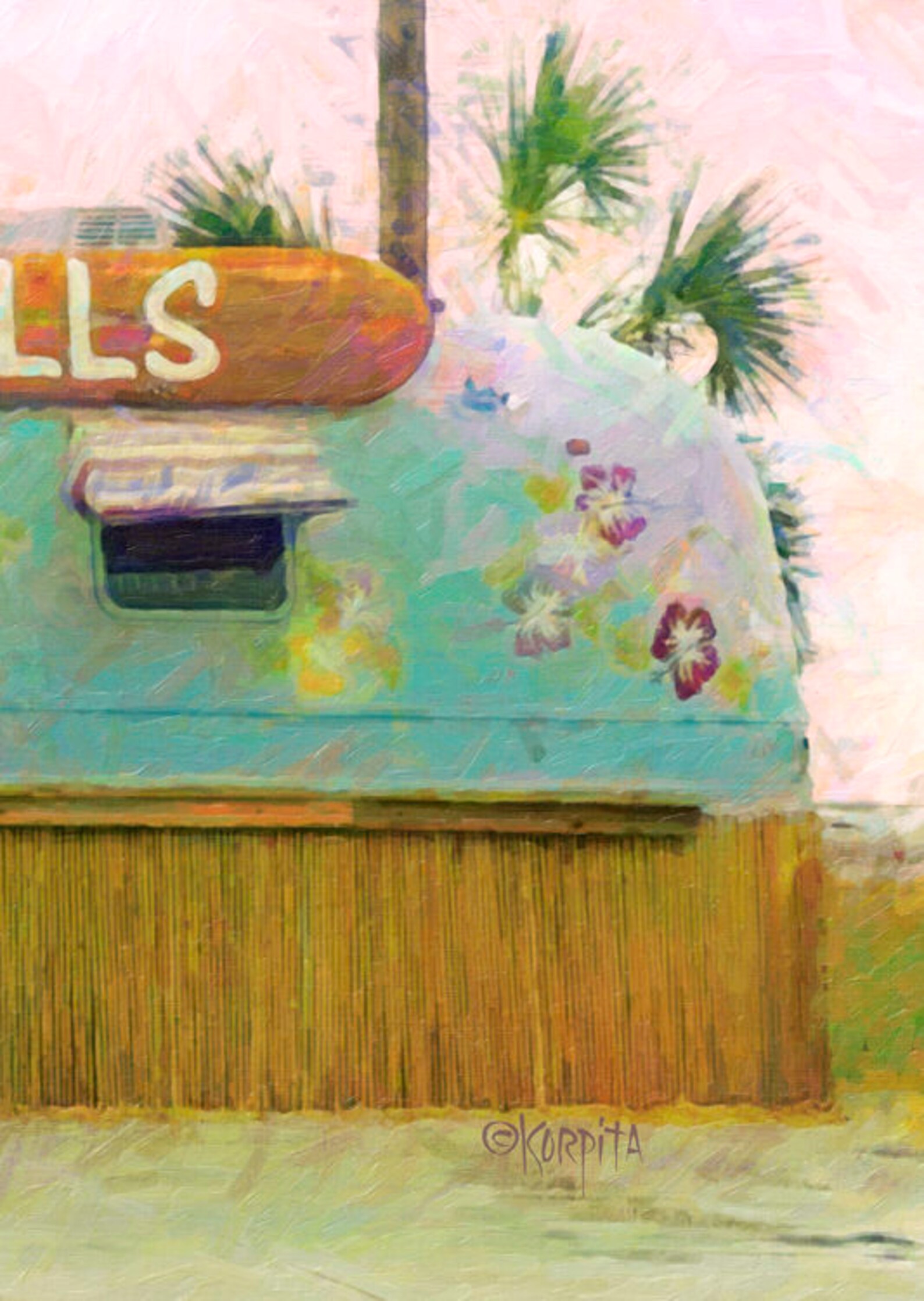 Snowball Stand Beach Wall Art Beach House Decor Biloxi - Etsy