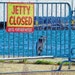 Coastal Art, Jetty Sign, Blue Heron Art, Funny Sign, Seashore, Blue ...