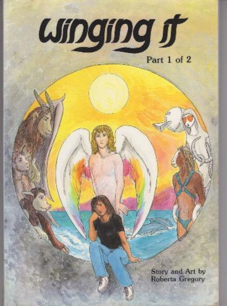 Winging It, Part 1 of 2, Graphic Novel, 1987 - Etsy