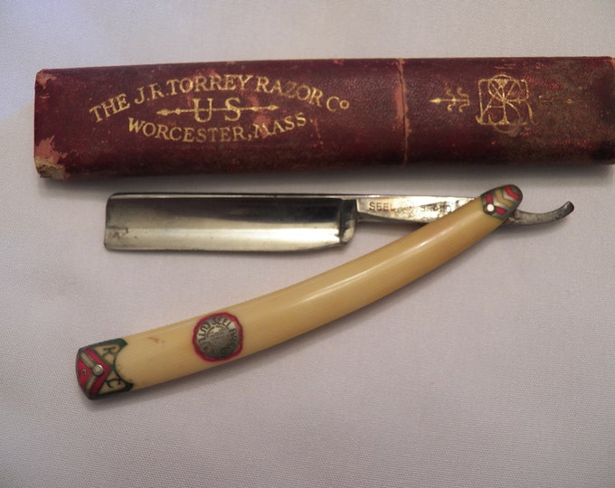 Vintage Straight Razor- Seel Brand Cutlery- J.R. Torrey Razor Company ...