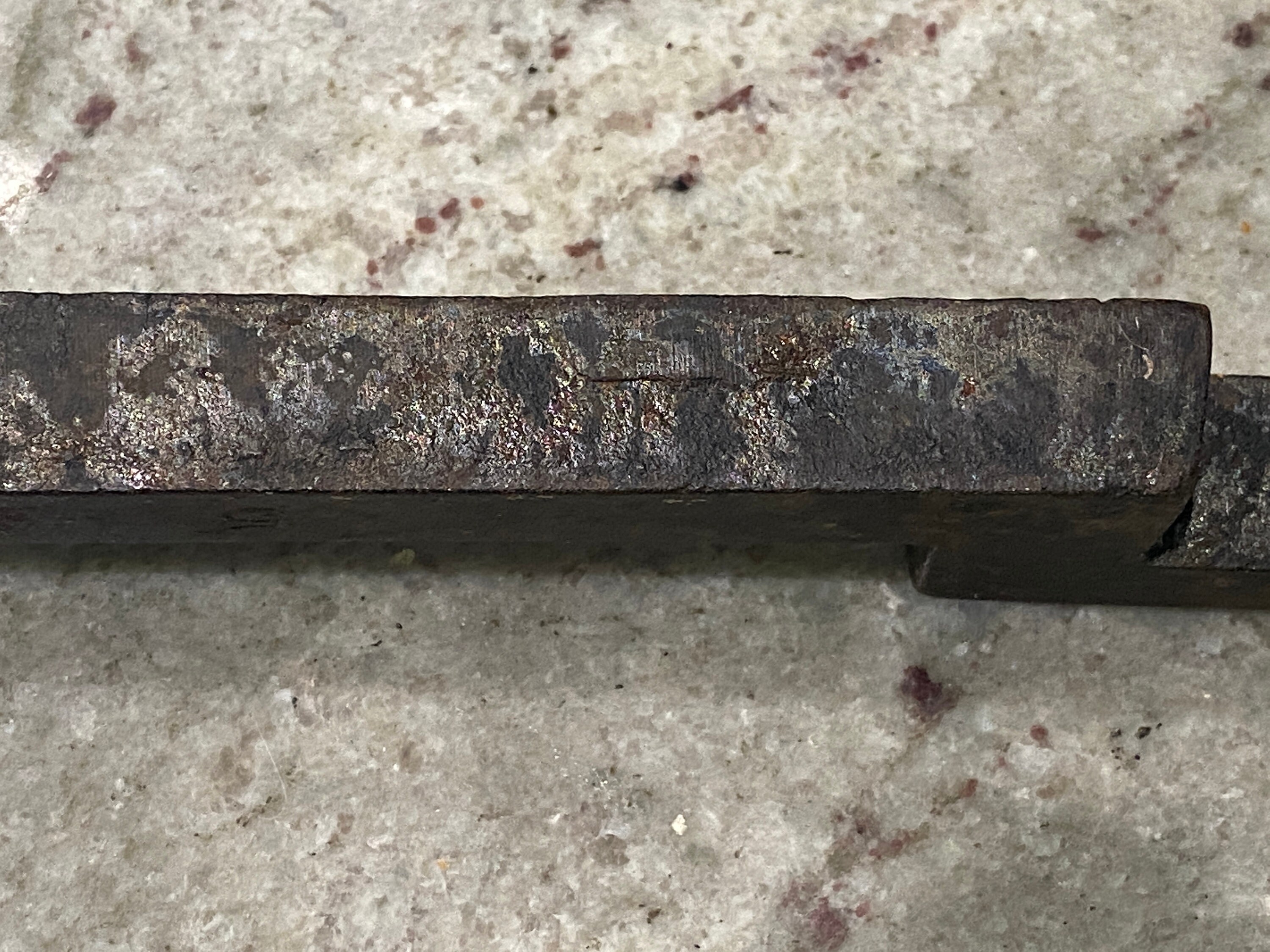 1800's Wayne Co. American Cast Iron Hand Hammered Fireplace Andirons ...