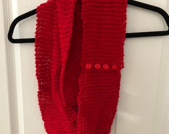 Scarf with buttons | Etsy