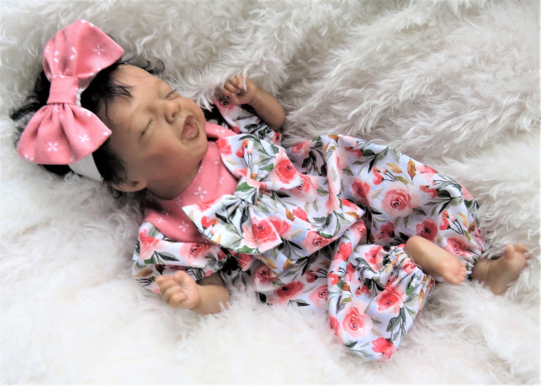 12 Inch Romper Set for Micro Mini Baby Silicone Reborn Art Doll ...