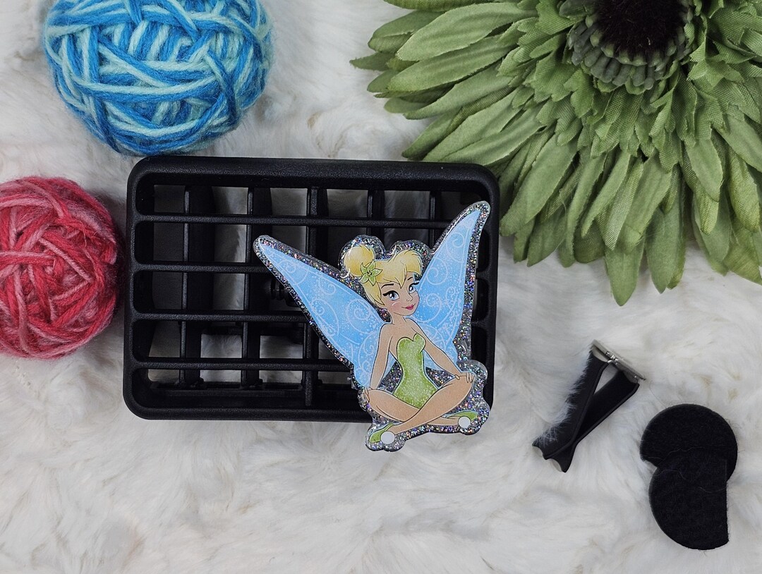 Tinker Bell Car Vent Clip or Badge Reel - Etsy