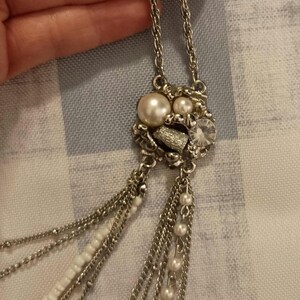 Long Draped Multi Strand Necklace - Etsy