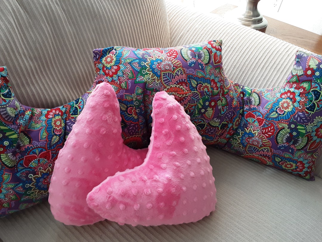 Breast Cancerpillows.a Set of Mastectomy Pillows / Set of Three.breast ...