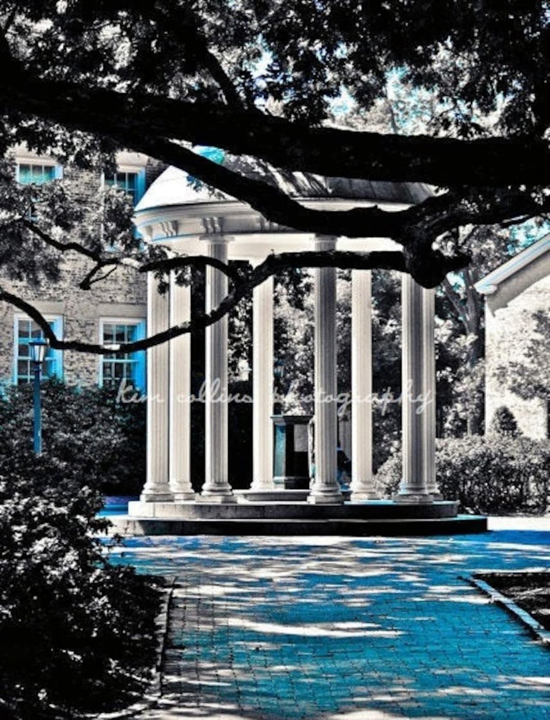 University of North Carolina,old Well, Unc,tarheel Fan,unc Grad Gift ...